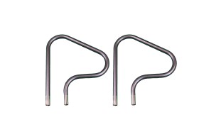 POOL360 | 26" .049" Polished Classic Figure 4 Handrail Pair