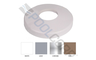 POOL360 | 5" White Escutcheon