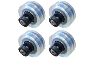 POOL360 | Replacement Non Skid Urethane Vac Wheels Set of 4