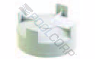 POOL360 | 3" White Threaded Cap for Inline Tablet Feeder