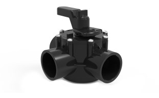 POOL360 | 1.5"-2" 3-Way CPVC Valve