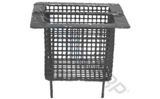 POOL360 | 5" x 5" Anthony Powder Coated Skimmer Basket