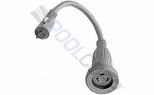 POOL360 | Power Cord Twist-Loc to 3-Prong Adapter