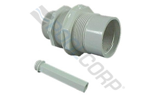 POOL360 | 1.5" MIP x 1.5" FIP Gunite Jet Extension with 4" Nozzle