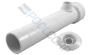 POOL360 | 1-1/2" Sock x 1-1/2" Sock x 1" Spig Thread-in Extended Venturi Tee Jet Assembly