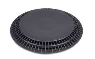 POOL360 | 10" Round Dark Gray VGB Anti-Entrapment Drain Cover