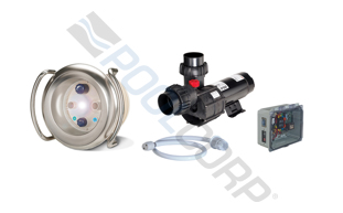 POOL360 | Badu®Jet Imperial SwimJet System with Stainless Steel Rail 4HP