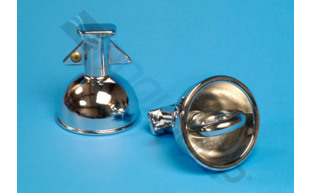 POOL360 | 3" Round Cup Anchor with Removable Eyebolt