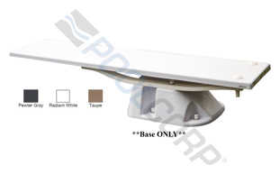 POOL360 | Pewter Gray Salt Pool Jump Stand Base