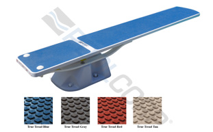 POOL360 | 6' Blue TrueTread Diving Board