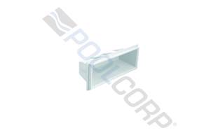 POOL360 | 17.5" x 7" White Recessed Step