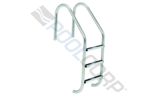 POOL360 | 35" 4 Step Standard Plus Ladder with Stainless Steel Tread