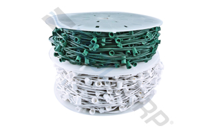 POOL360 | 1000' Length, 12" Spacing, Green Wire, C9 Light Spool