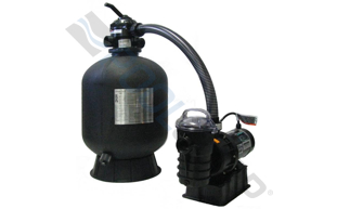 POOL360 | 19" Cristal-Flo™ II Filter System with 1 HP Standard Cord