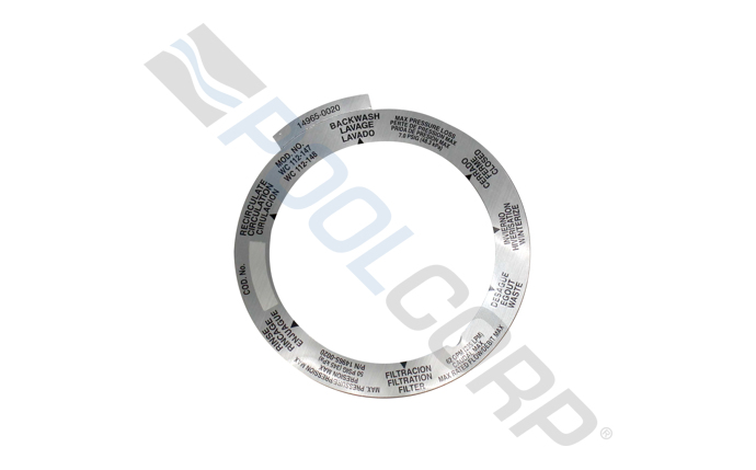 POOL360 | Decal for 1-1/2" Sta-Rite® MultiPort Valve