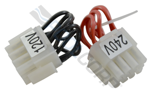 POOL360 | Voltage Selector Plug Kit for Max-E-Therm Heater Electrical ...