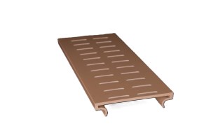 POOL360 | 10' Flowmaster Commercial Deck Drain Top Cap Tan 4 per case