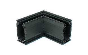 horizon | Frontier 90 Degree PVC Deck Drain