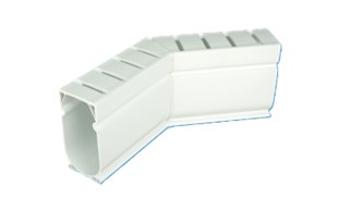 POOL360 | White 45 Degree Deck Drain