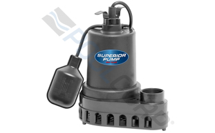 POOL360 | Plastic Sump Pump with Float Switch 1/2HP