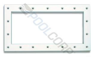 POOL360 | WHITE HYDROTOOLS WIDE MOUTH SKIMMER FACE PLATE