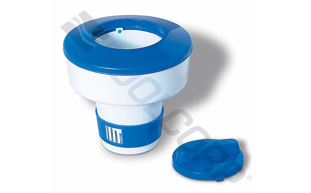 POOL360 | Blue/White Large Capacity Floating Chlorine Dispenser