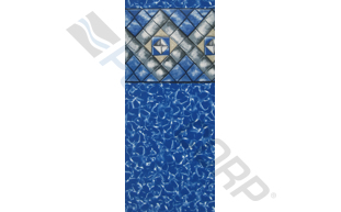 POOL360 | 24' x 52" Round Manor UniBead™/Hung Above Ground Pool Liner