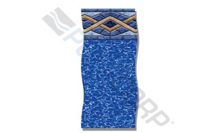 POOL360 | 30' x 54" Round Liberty UniBead™/Hung Above Ground Pool Liner