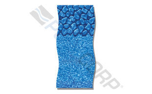 POOL360 | 15'x26'x48/52" OV BOULDER SWIRL OL WILBAR AG LNR