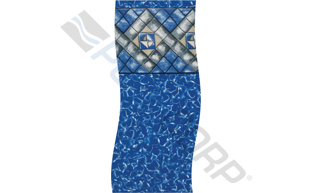 POOL360 | 15' x 26' x 52" Oval Manor UniBead™/Hung Above Ground Pool Liner