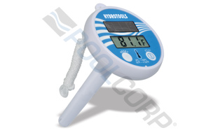 POOL360 | Hydrotools Solar Powered Digital Floating Swimming Pool Thermometer