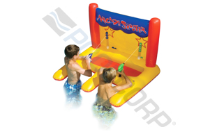POOL360 | Arcade Shooter 2-Station Inflatable Pool Game