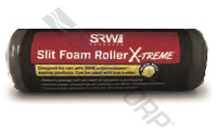 POOL360 | SSSFR .5" BLACK X-TREME SLIT FOAM ROLLER