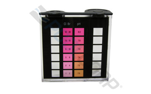 POOL360 | 2000 Series Comparator High Range Bromine and Chlorine and ...