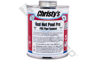 POOL360 | 4 oz Red Hot Pool Pro™ PVC Cement