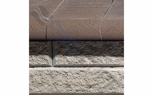 POOL360 | BULLNOSE CAP, SMOOTH, CHOCOLATE BROWN