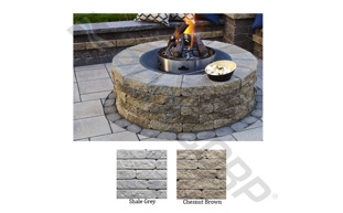 POOL360 | VALENCIA FIRE PIT (NO SLEEVE) SHALE GRY