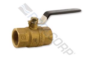 POOL360 | 2.5" Brass Threaded Ball Valve