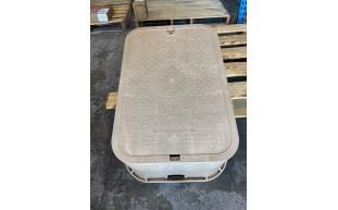 POOL360 | 14" x 19" Sand Valve Box Lid