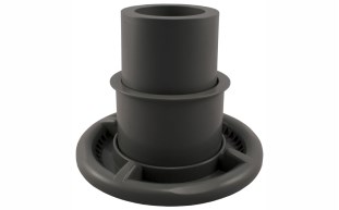 POOL360 | Graphite Gray HiFlo Floating Weir Assembly