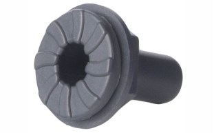 POOL360 | 1 5/8" Gray Wall Fitting 1" Smooth Barb Ozone Return