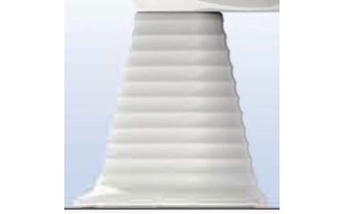 POOL360 | 12" White Riser for SPLASH Series Shayz In-Pool Lounger 2 per Set