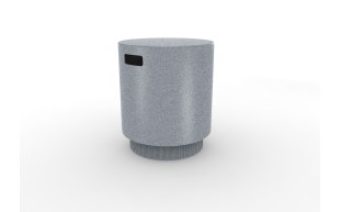 POOL360 | Gray Granite SPLASH Series Ripple Side Table