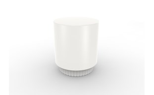 POOL360 | White Granite SPLASH Series Ripple Side Table