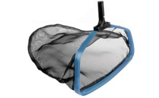 POOL360 | Blue Big Dipper Leaf Rake with 16" Deep Bag
