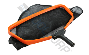 POOL360 | Orange Big Dipper Leaf Rake with 22" Deep Bag