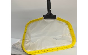 POOL360 | Yellow Little Dipper Value Skimmer with 16" Tapered Fine Mesh Net