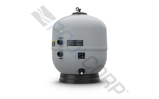 POOL360 | 24" SFSM Side Mount Vertical Sand Filter with Unions