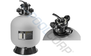 POOL360 | 22" SFTM Top Mount Sand Filter with 1.5" Valve