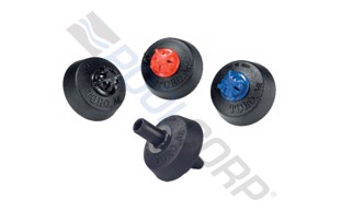 POOL360 | Red NGE® Emitter With Male Outlet for 1/4" Tubing 2.1 GPH